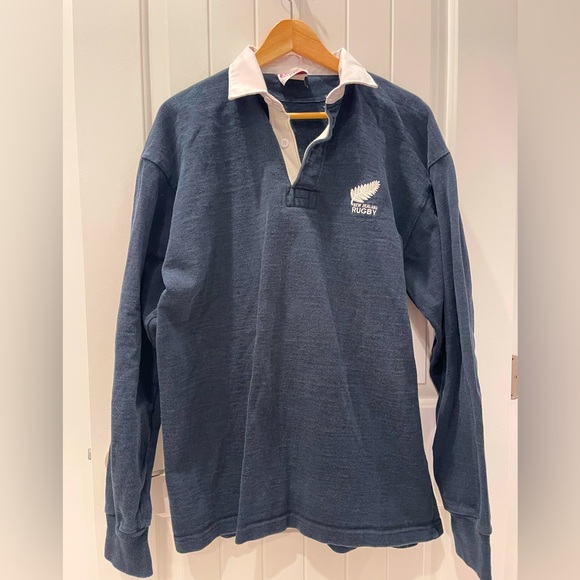Halbro | Shirts | New Zealand All Blacks Rugby Jersey | Poshmark